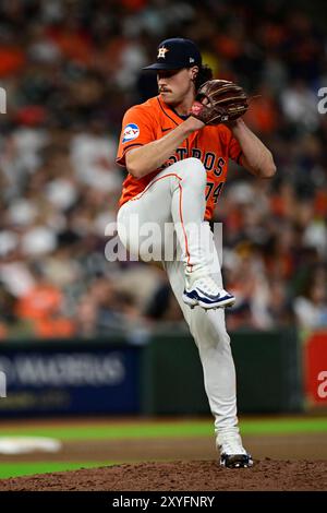 Houston Astros pitcher Bryan King poses during photo day at the team's ...