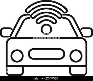 Black Modern car minimalistic logo design. Race car symbol logo ...