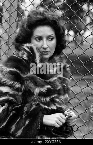 Argentine film and theater actress Norma Aleandro posing for the ...