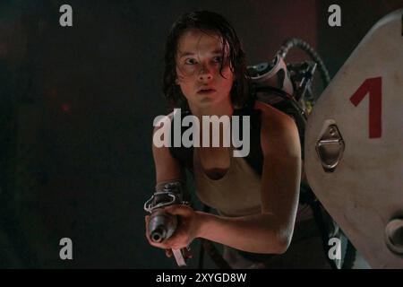 CAILEE SPAENY in ALIEN: ROMULUS (2024), directed by FEDE ALVAREZ ...