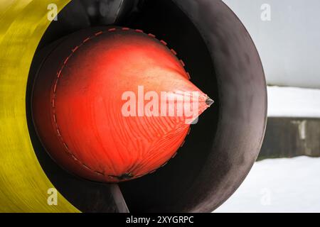 The air intake of the Mig-21 fighter Stock Photo - Alamy