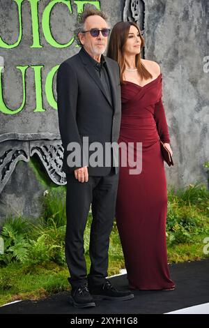 Monica Bellucci, Tim Burton, Michael Keaton, Jenna Ortega and Winona ...