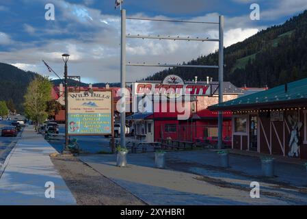 Red River New Mexico USA shown on a Geography map or road ma Stock ...