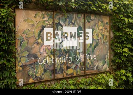The Barnes Foundation museum in Philadelphia PA Stock Photo - Alamy