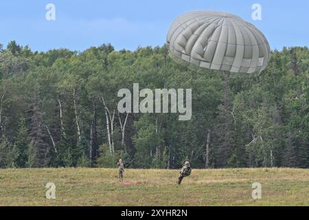 A Spartan paratrooper from the 2nd Infantry Brigade Combat Team ...