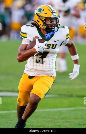 North Dakota State Bison wide receiver Jackson Williams (18) runs with ...