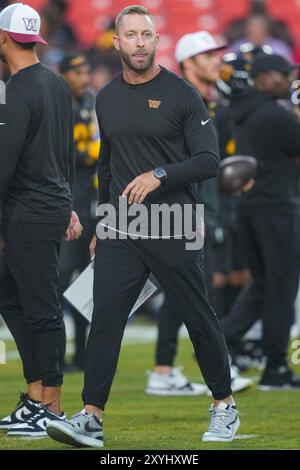 Washington Commanders offensive coordinator Kliff Kingsbury during the ...