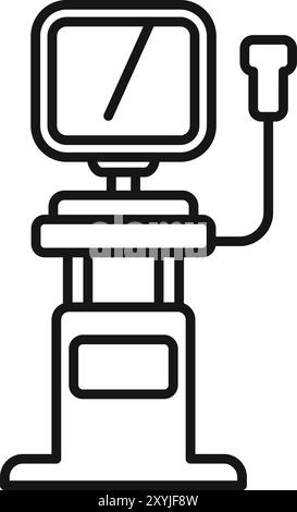 Medical ultrasound scanner emitting sound waves for diagnosis and ...