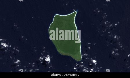 Henderson Island in the South Pacific Ocean - belonging to Pitcairn ...