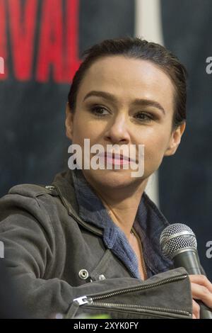 DORTMUND, GERMANY - APRIL 8: Actress Danielle Harris (Halloween ...