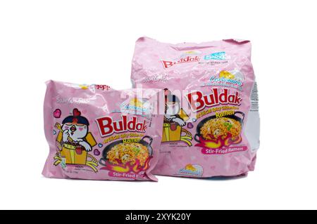 Ocala, FL 5-4-24 Hot chicken flavor ramen Samyang hot chicken stir ...