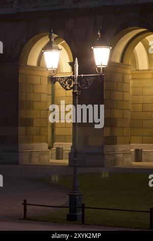 energy saving bulb in street lighting lamp in rome italy Stock Photo ...
