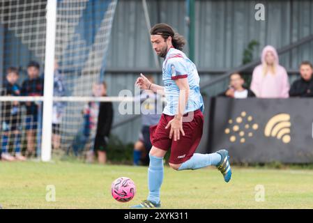 Actor Tony Curl playing in a charity game for the family of Gogglebox ...