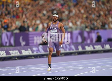 Malone Noah of the United States during the men's 100m at the Tokyo ...