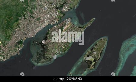 Mactan Island in the Philippine Sea - belonging to Philippines ...