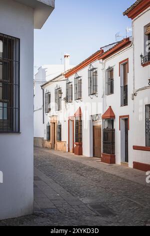 tipical street of south spanish town Stock Photo - Alamy