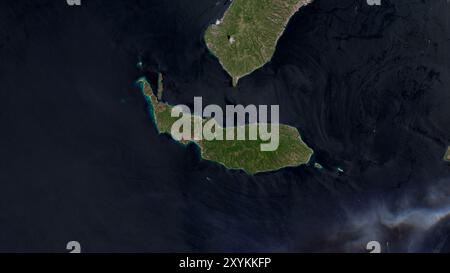 Maricaban Island in the Philippine Sea, belonging to Philippines ...