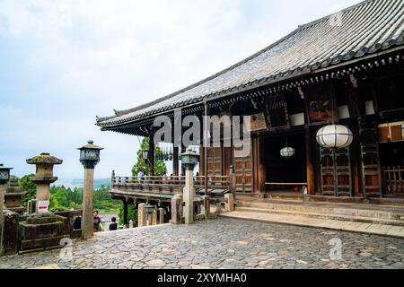 Todaiji Nigatsudo February Hall temple in Nara, Japan Stock Photo - Alamy