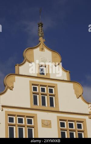 Decorative gables in Lemgo Stock Photo - Alamy