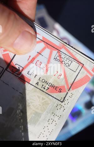 Post Brexit stamps in passports for travel to the Schengen zone, which ...