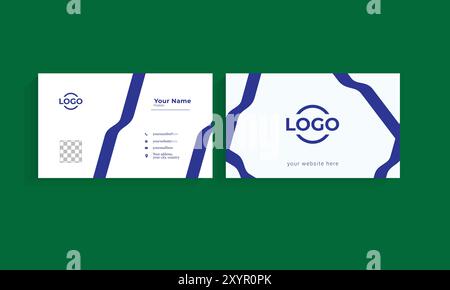 Business Card Clean Modern Template Vector Stock Vector Image & Art - Alamy