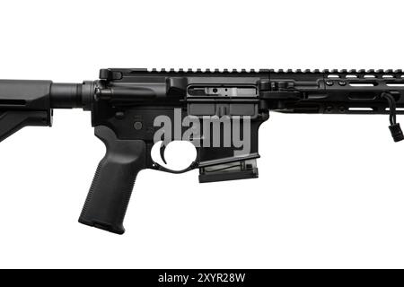 Modern folding automatic carbine. Weapons for the army, police and ...