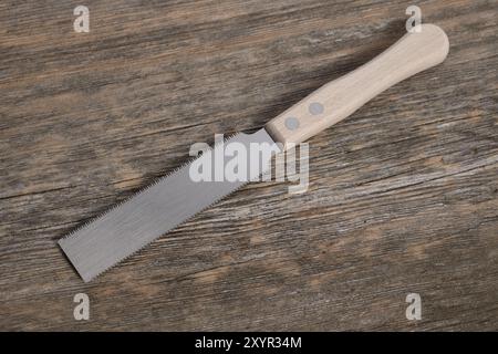 Kugihiki, Japanese flush cutting double edged wood hand saw, both ...