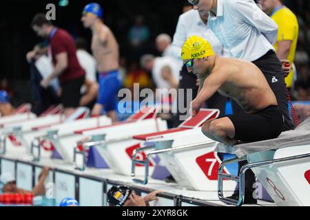 Australia’s Ahmed Kelly during the Mixed 4x50m Freestyle Relay final at ...