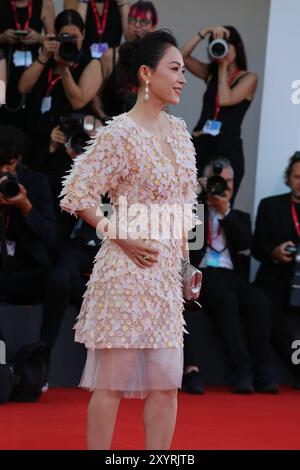 Zhang Ziyi arriving on the red carpet for the Closing Ceremony and 'The ...