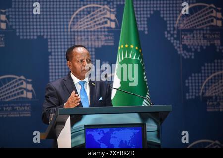 Addis Ababa, Ethiopia. 30th Aug, 2024. Ethiopian Foreign Minister Taye ...