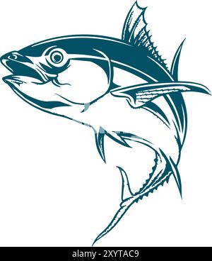 tuna market icon doodle illustration Stock Vector Image & Art - Alamy
