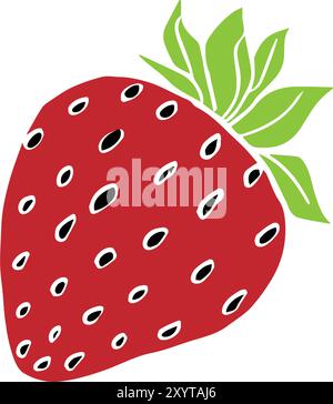 strawberry fruit icon Stock Vector Image & Art - Alamy