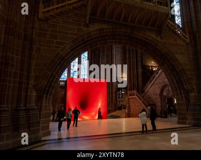 Anish Kapoor at Liverpool Cathedral. Monadic Singularity Stock Photo ...