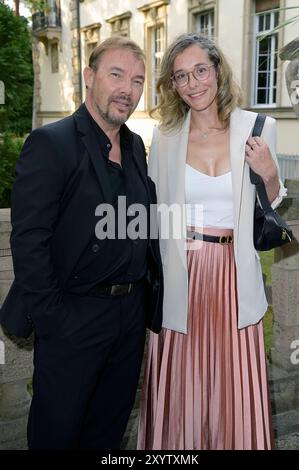 Thomas Arnold und Liane Kautz beim Movie Meets Media Event 2024 im ...