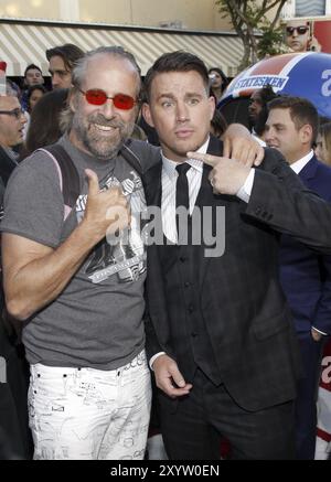 Peter Stormare and Channing Tatum at the Los Angeles premiere of "22 ...