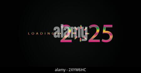 The Year Ahead 2024 Leading into 2025 Stock Vector Image & Art - Alamy