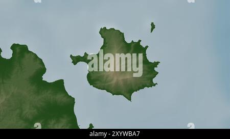 Ambil Island in the Philippine Sea, belonging to Philippines, described ...