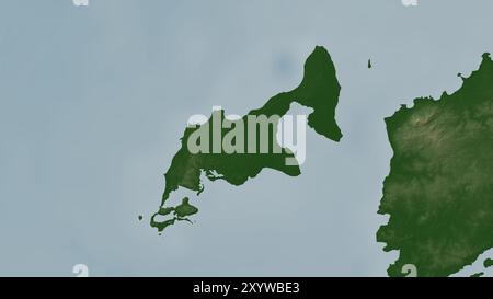 Balambangan Island in the Sulu Sea on a topographic, OSM Humanitarian style map Stock Photo - Alamy