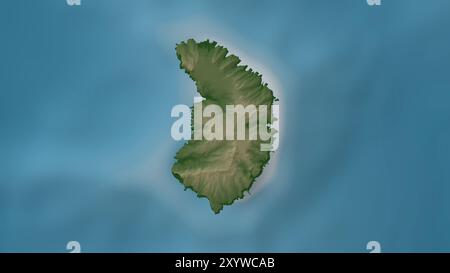 Fatu Hiva Island in the South Pacific Ocean, belonging to France ...