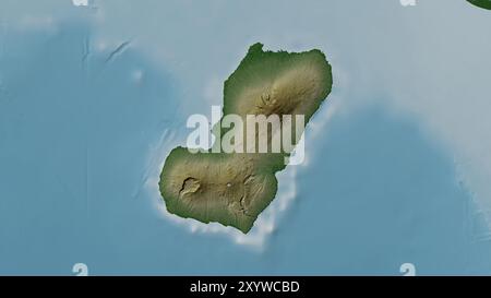 Fernando Poo Island in the Gulf of Guinea, belonging to Equatorial ...