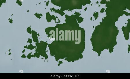 Gorumna Island in the North Atlantic Ocean, belonging to Ireland ...