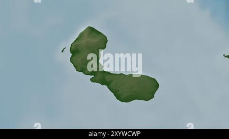 Homonhon Island in the Philippine Sea, belonging to Philippines ...