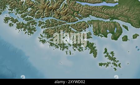 Isla Hoste Stewart in the South Pacific Ocean, belonging to Chile ...