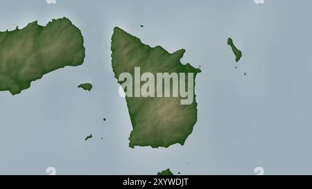 Ko Adang Island in the Malacca Strait, belonging to Thailand, isolated ...