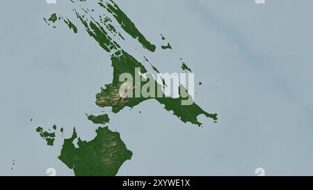 Pulau Lingga in the South China Sea, belonging to Indonesia, isolated ...