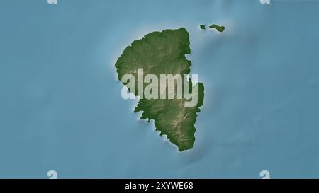 Lihir Island in the South Pacific Ocean, belonging to Papua New Guinea ...
