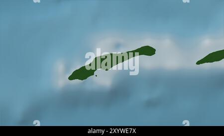 Little Cayman Island in the Caribbean Sea, belonging to Cayman Islands ...