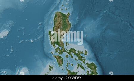 Luzon Island in the Philippine Sea, belonging to Philippines, cropped ...
