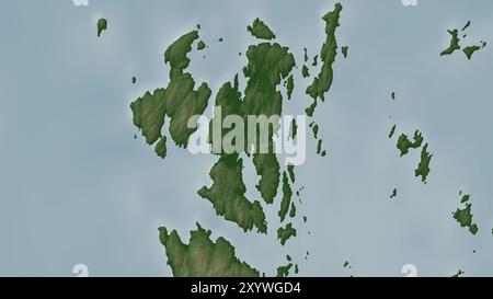Pulau Matak in the South China Sea, belonging to Indonesia, isolated on ...