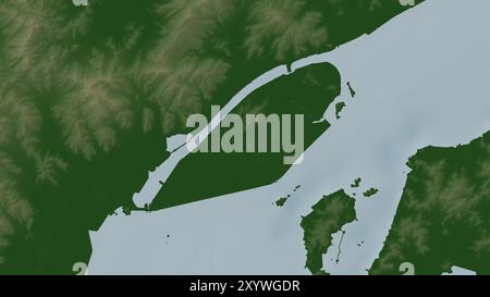 Meishan Dao Island in the Eastern China Sea, belonging to China ...